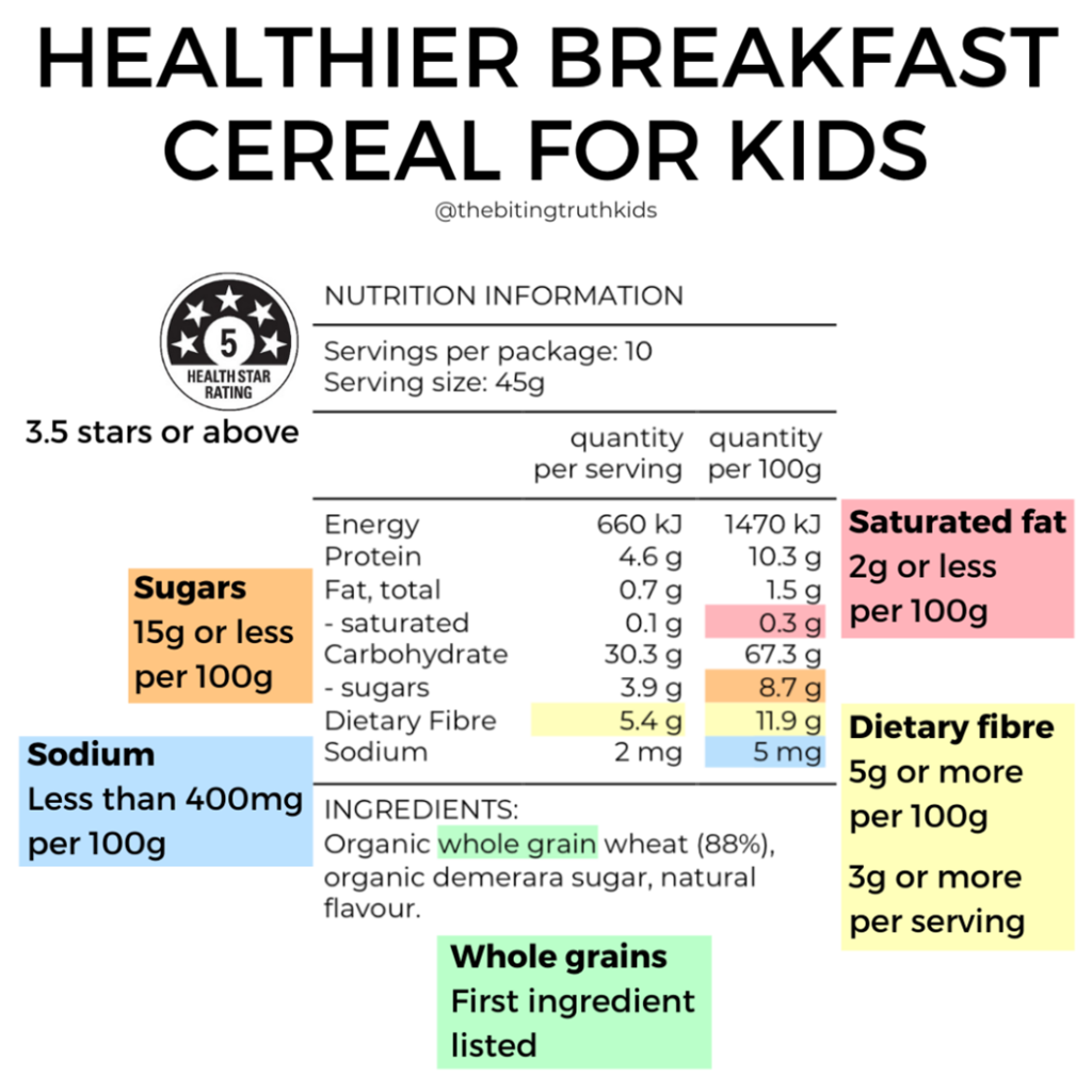 Choosing A Cereal For Your Child | Only About Children